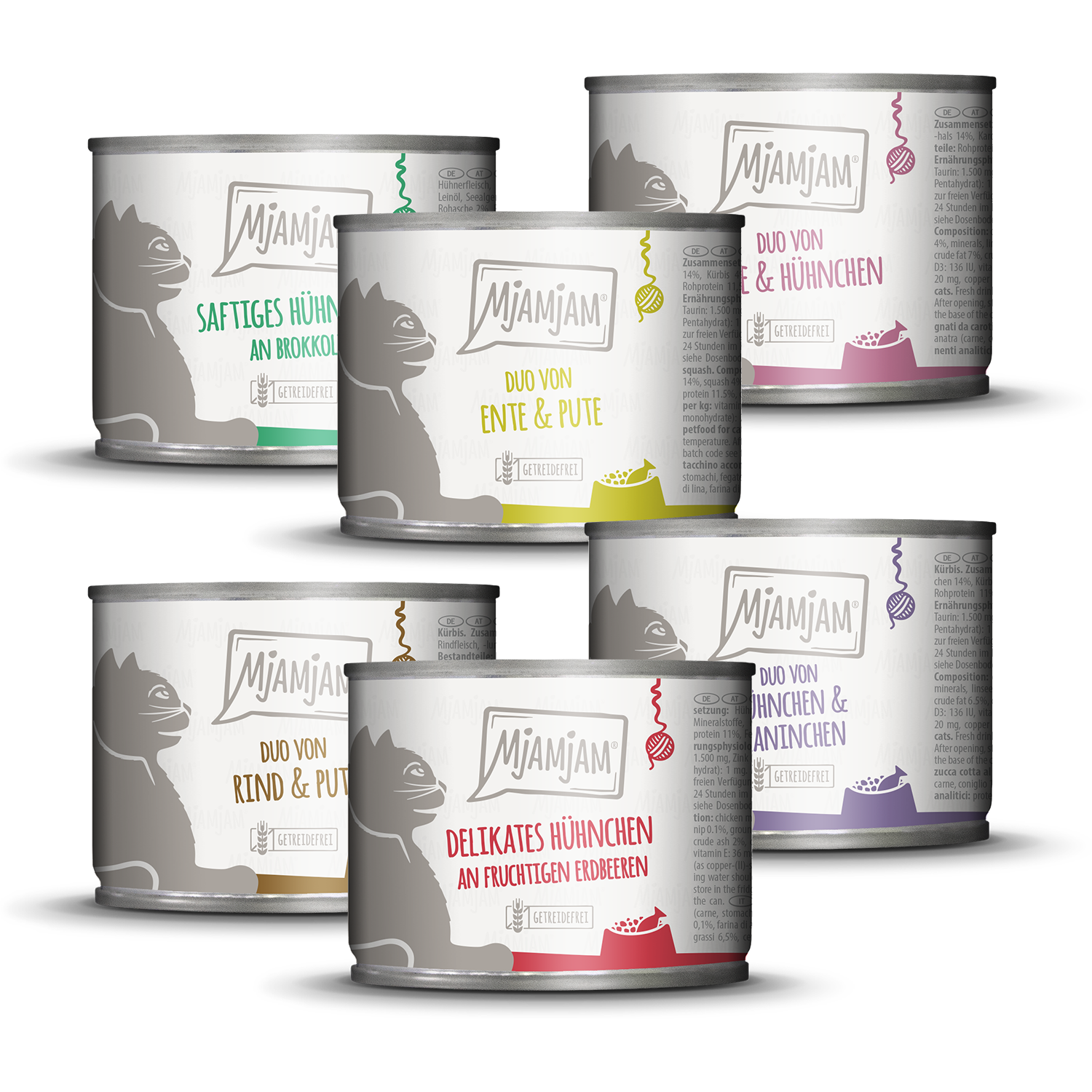 MjAMjAM - Mixpaket 6 für deine Katze 6 x 200g | Mixpakete | Katzen ...